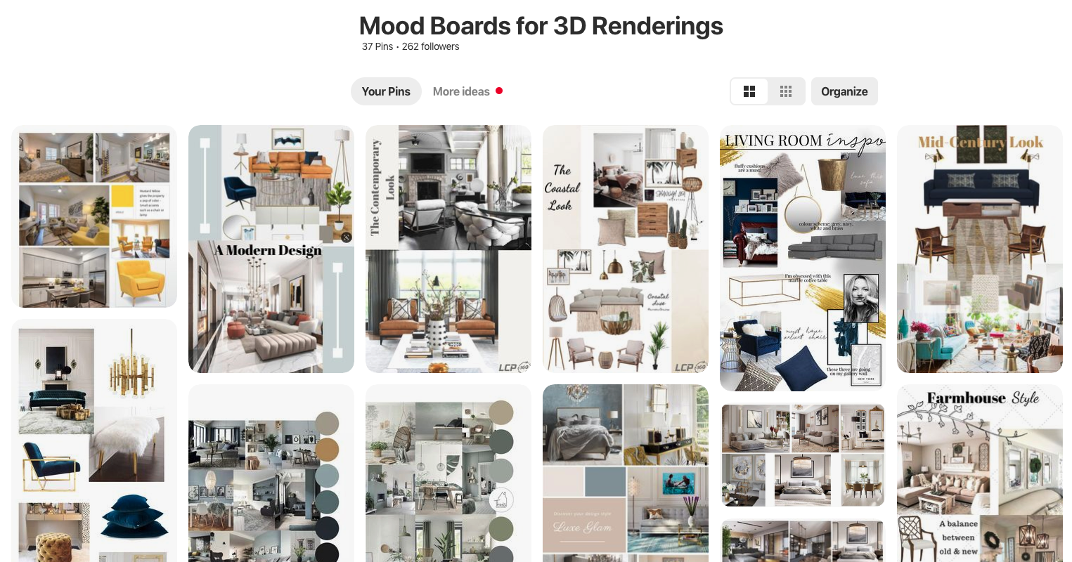How to Create a 3D Mood Board that Inspires